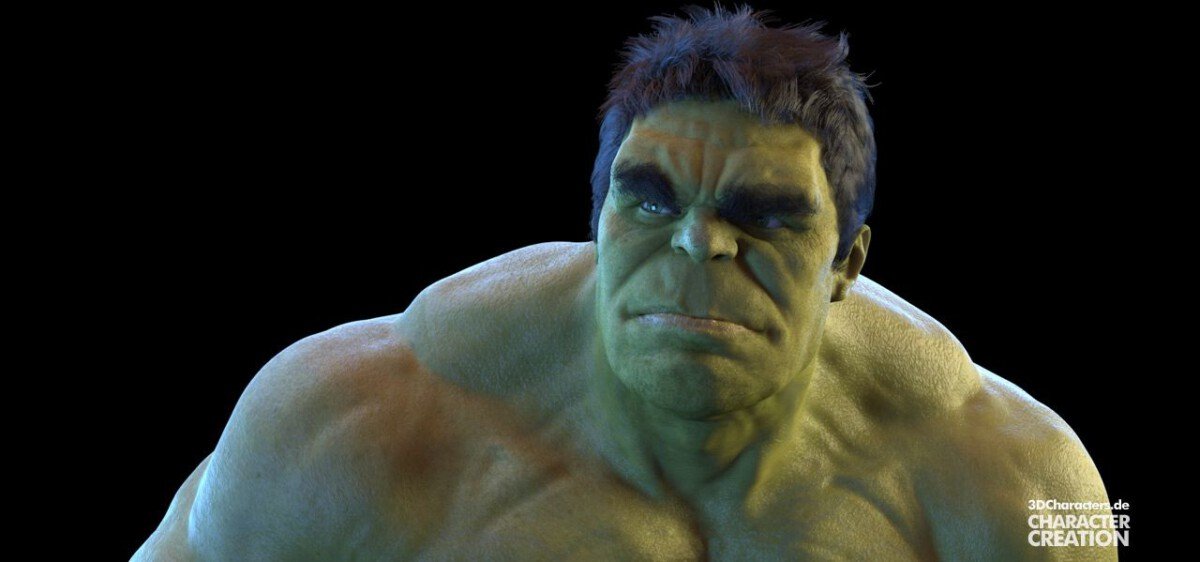 THE INCREDIBLE HULK | 3D Illustration | 3dcharacters | 3d Animation Studio